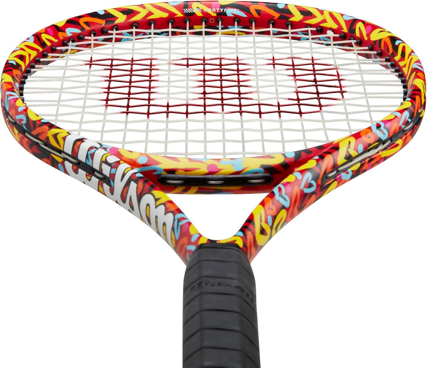 Wilson Clash 100 V2 Britto Hearts Unstrung Performance Tennis Rackets ...
