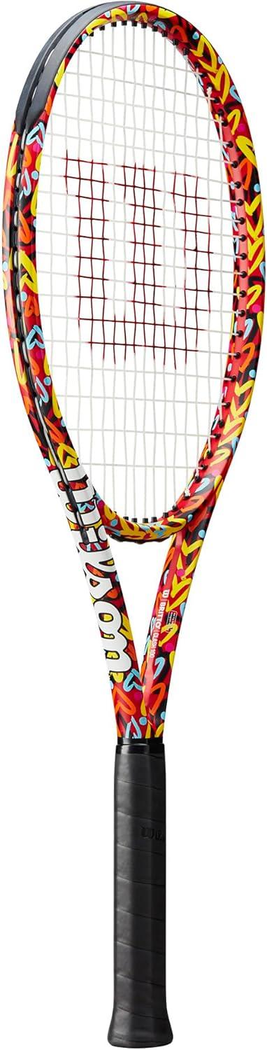 Wilson Clash 100 V2 Britto Hearts Unstrung Performance Tennis Rackets ...